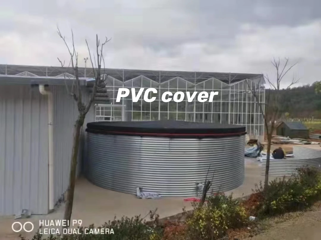 Outdoor Rain Water Tank 20000 Liter Galvanized Steel Water Storage Tank ...