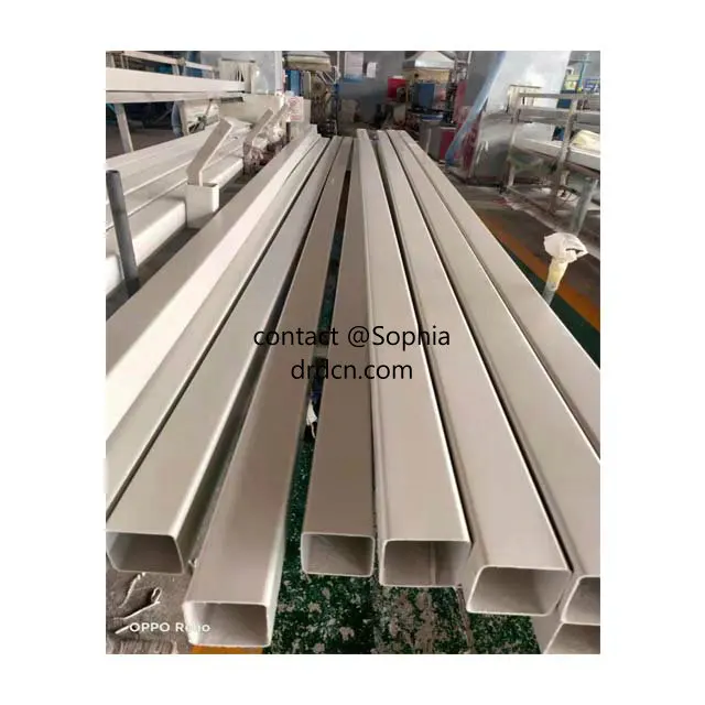 full specification hydroponics Pvc Plastic Square Pipe Tube Upvc ...