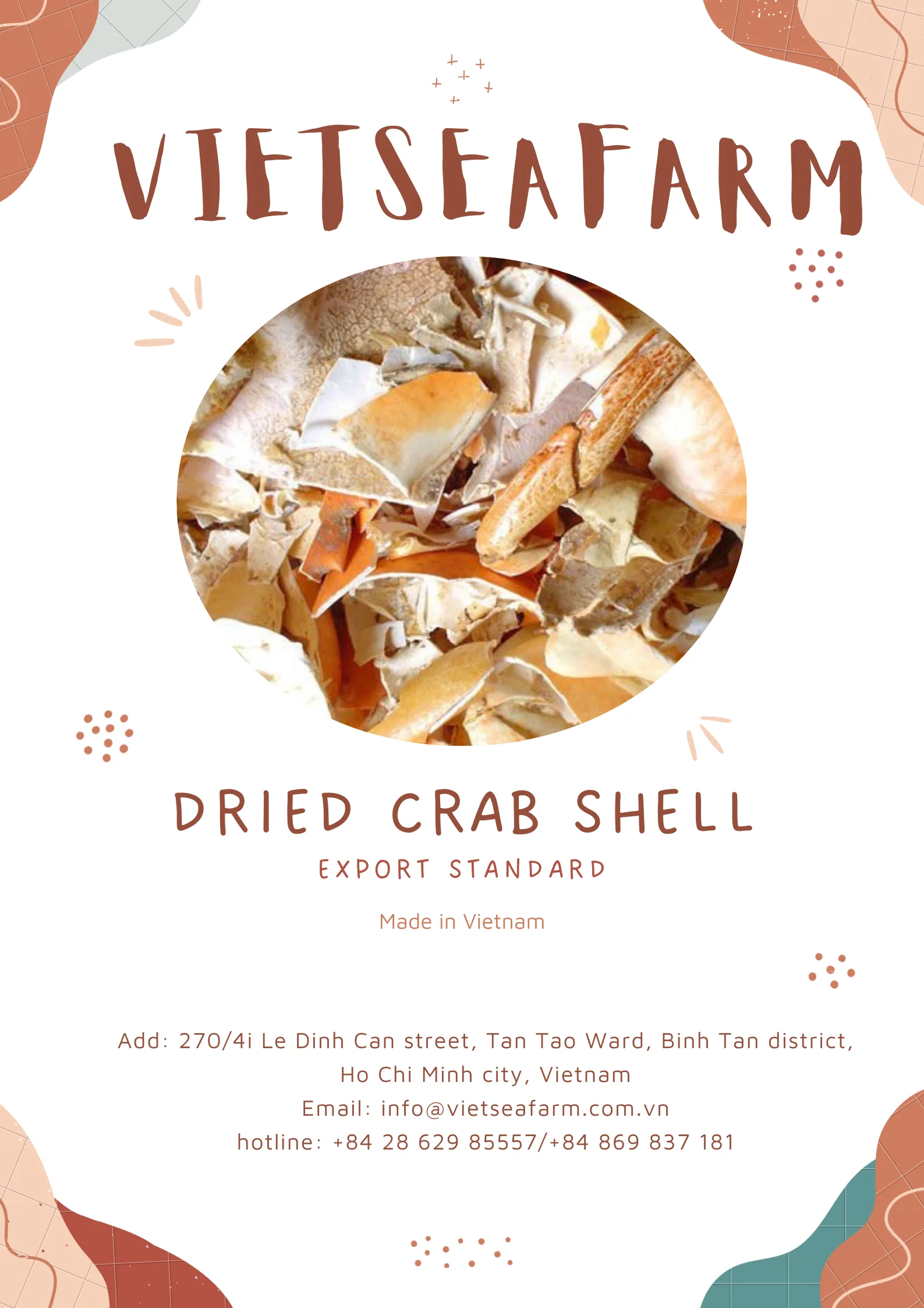 Hot Hot!! Dried Crab Shell With High Quality And Competitive Price For ...