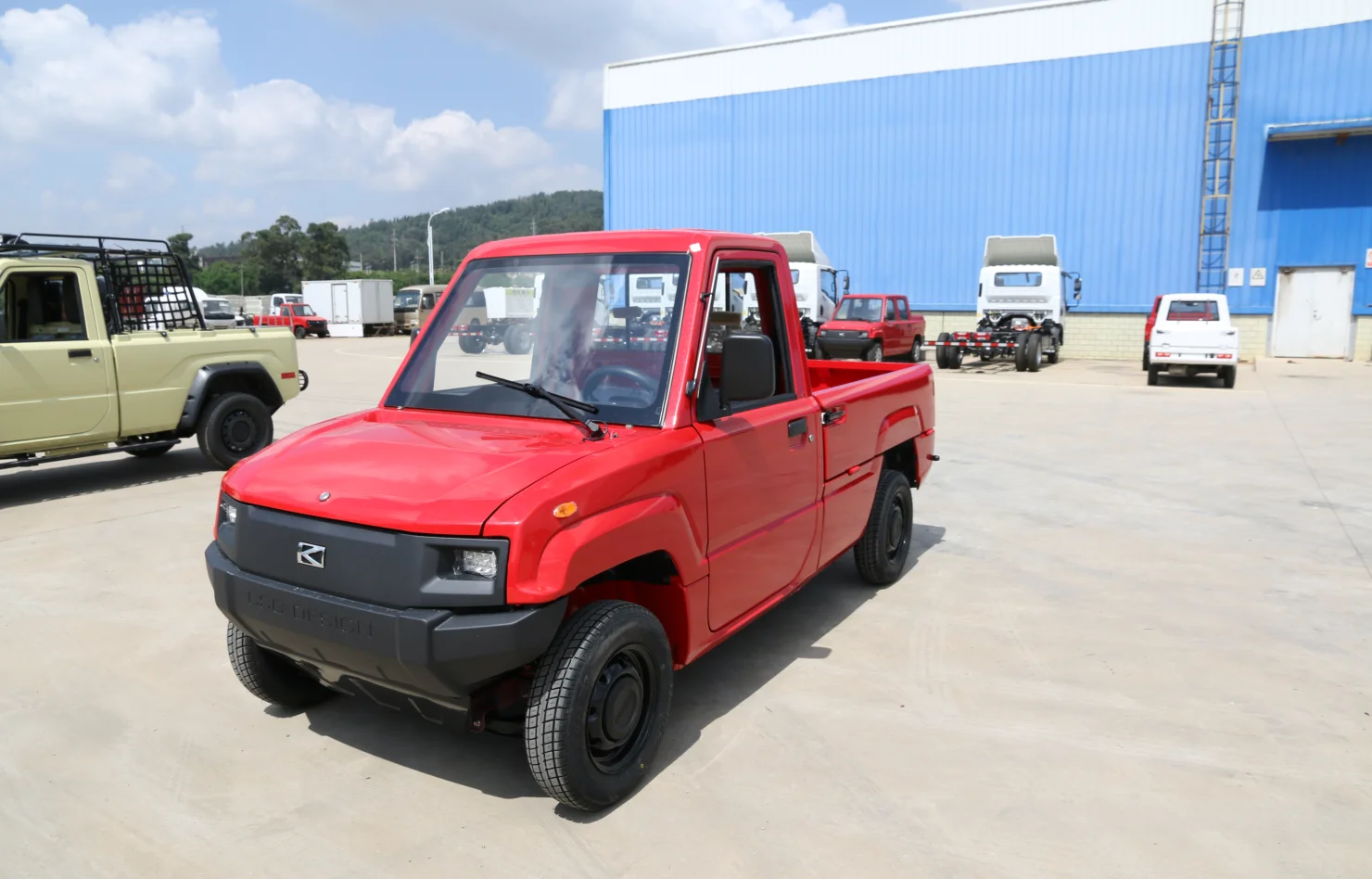 Kaiyun Pickman Xr 4x4 Off Road Electric Utv Awd Pickup Tr Eec L7e Coc Electric Pickman Pickup Ev ...