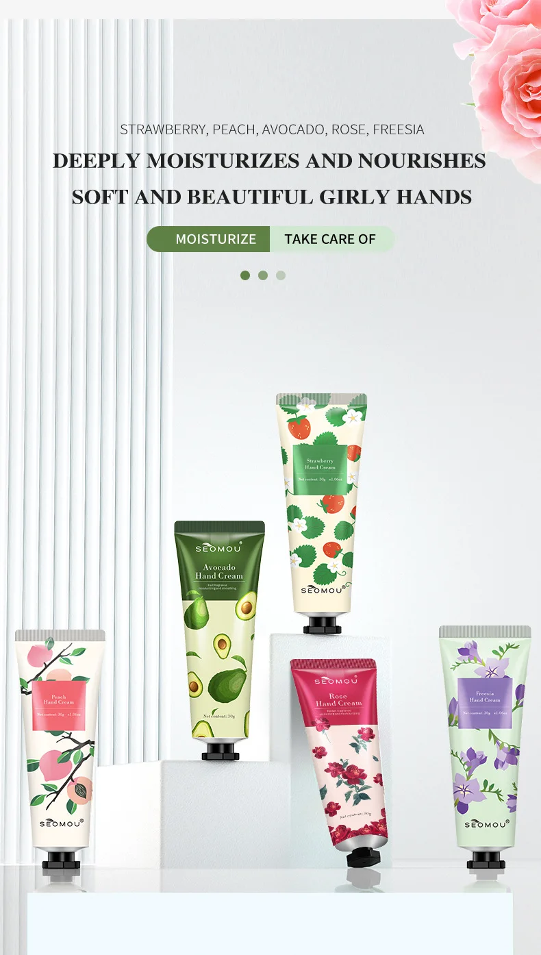 SEOMOU Cute Hand Cream - Moisturizing & Nourishing Lotion