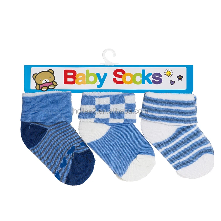 Baby Socks for 0-3 Months - Anti-Slip, Quick Dry, Breathable