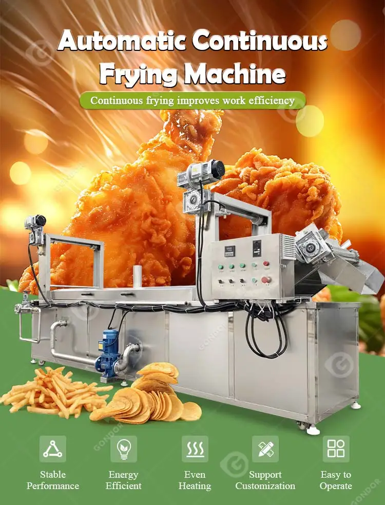 New Full Pork Rinds Chicken Fry Garlic Commercial Gas/Electric Deep ...