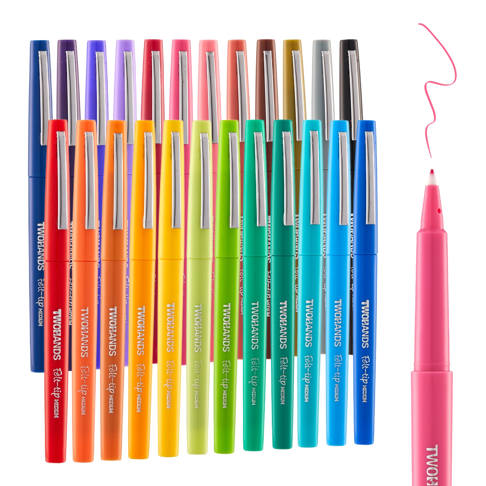Alibaba.com: Wholesale School Supplies 24Colors Felt Tip Pen Water ...