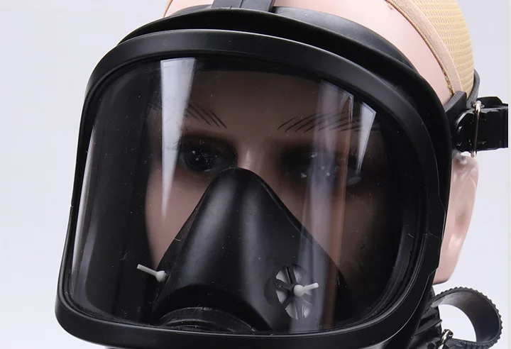 Latex Gas Mask Anti Nuclear Radiation Gas Mask Full Face Mask ...