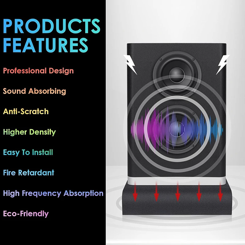 Modern Design Ddp Rts High Density Acoustic Studio Monitor Speaker ...