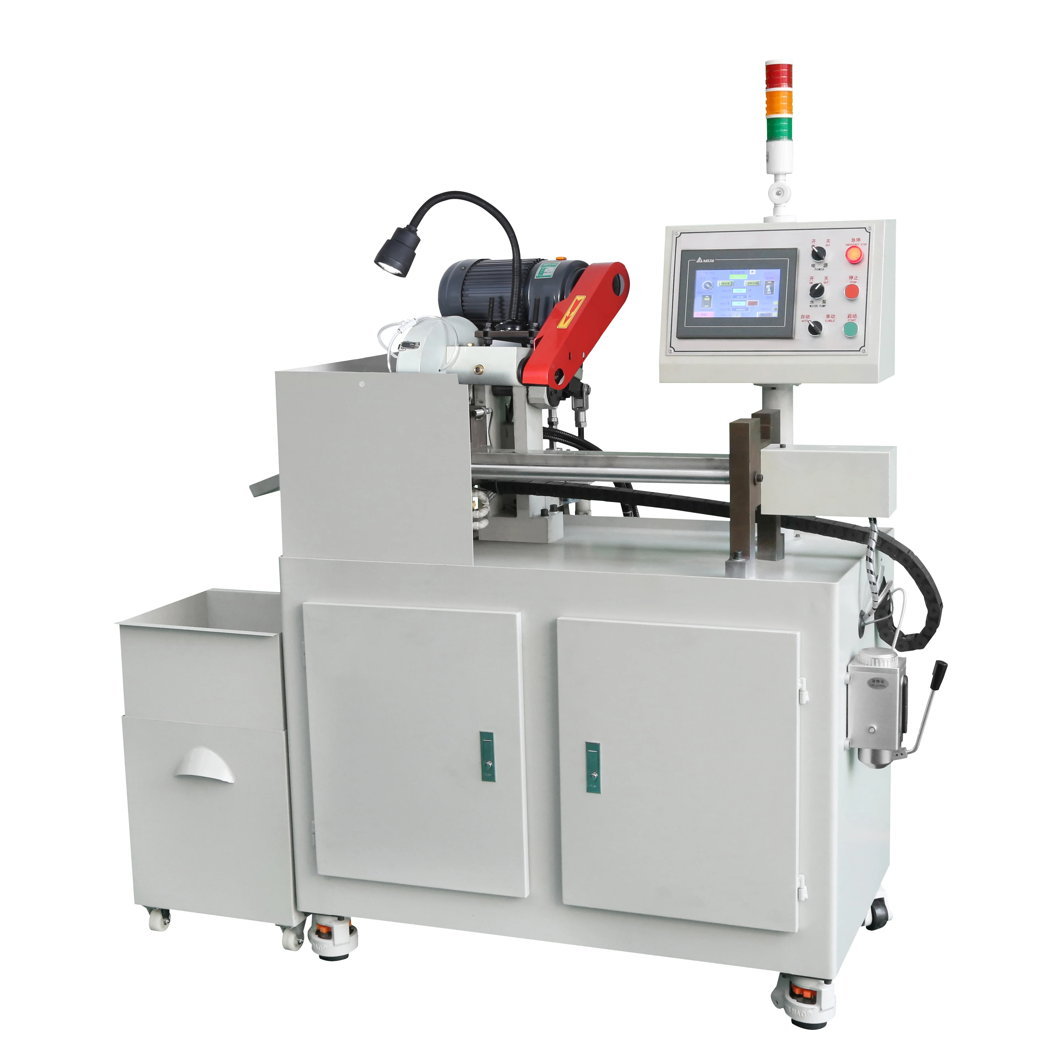 Br250 Cnc Intelligent Thin Walled Copper Brass Tubes Automatic Cutting ...