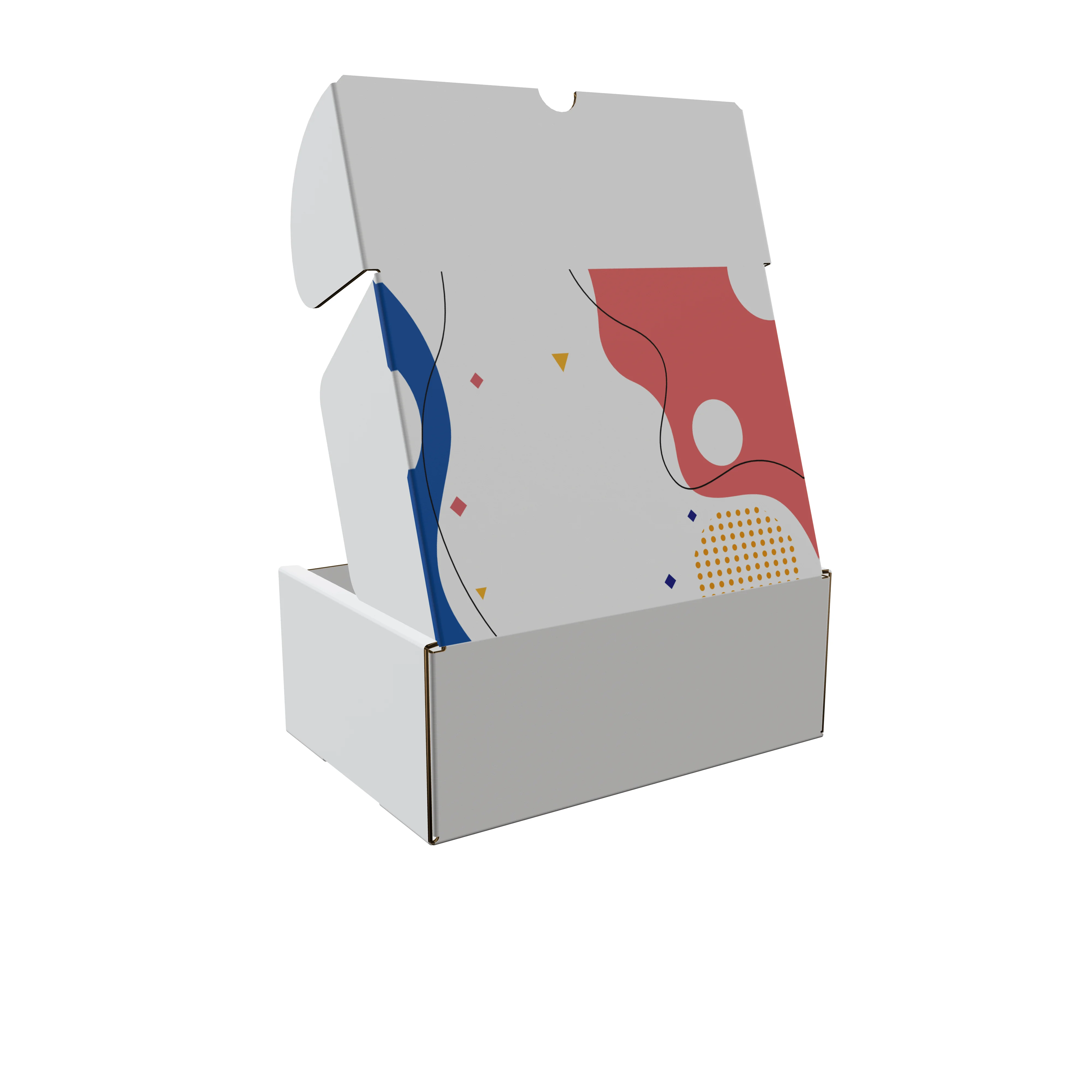 Customized Logo Corrugated Plane Aircraft Paper Box Folding Clothing ...