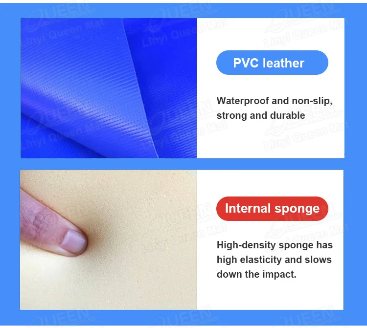 High Quality PVC Landing Mats for Gymnastics Practice