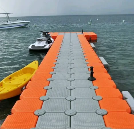 Floating Plastic Cubes Double Pontoon Surfing Pontoon Bridge - Buy ...