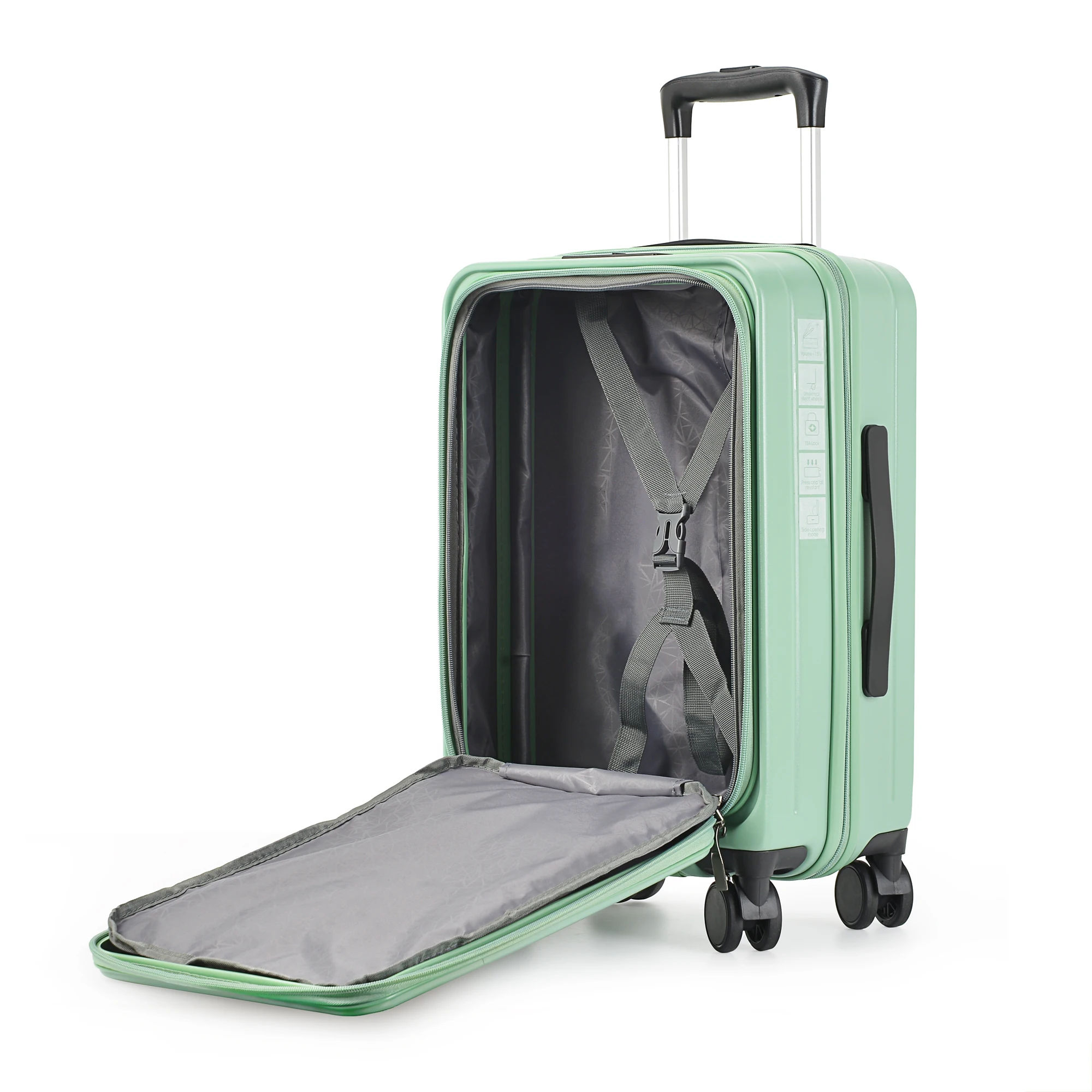 Secure and Versatile Luggage - Expandable Anti Theft Suitcase