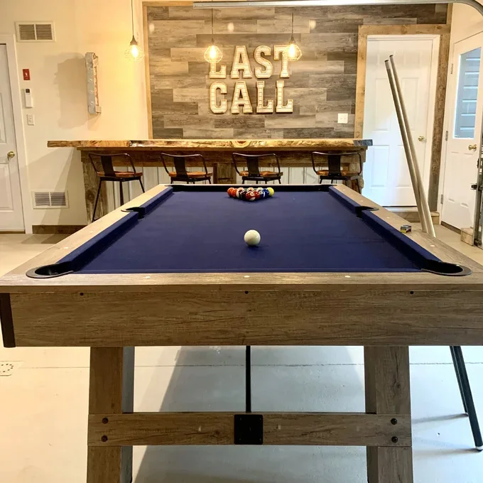 Billiard Table Multi-kinetic Game Mdf Pool Table 7ft 8ft 9ft 3-in-1 ...