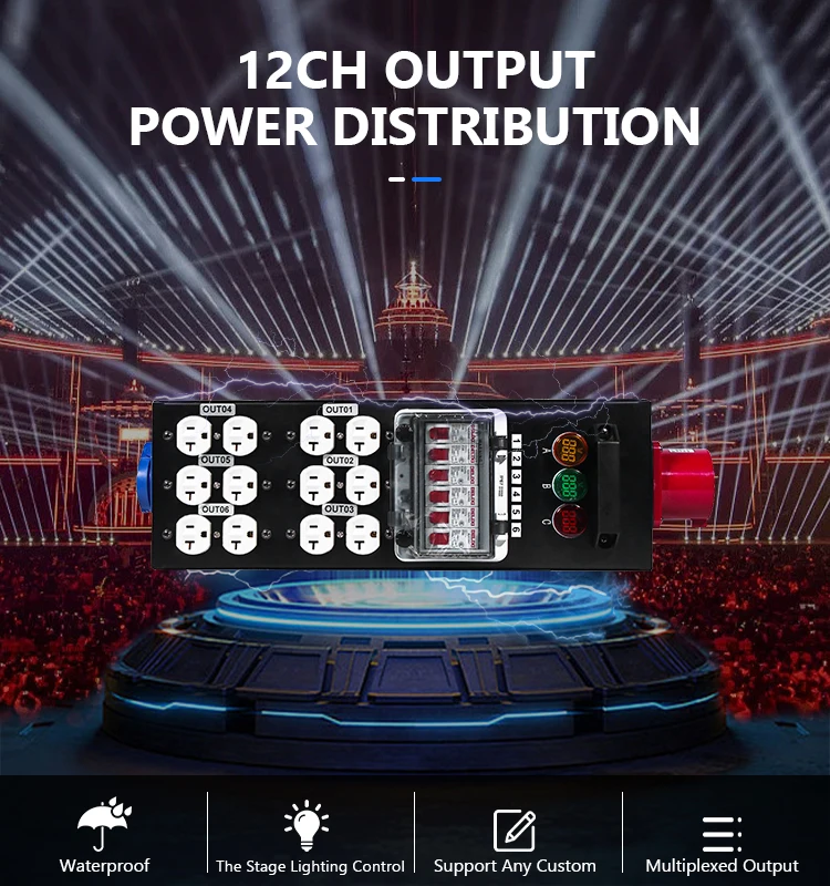 VLTG Power Distribution Box - Reliable LED Stage Light Power