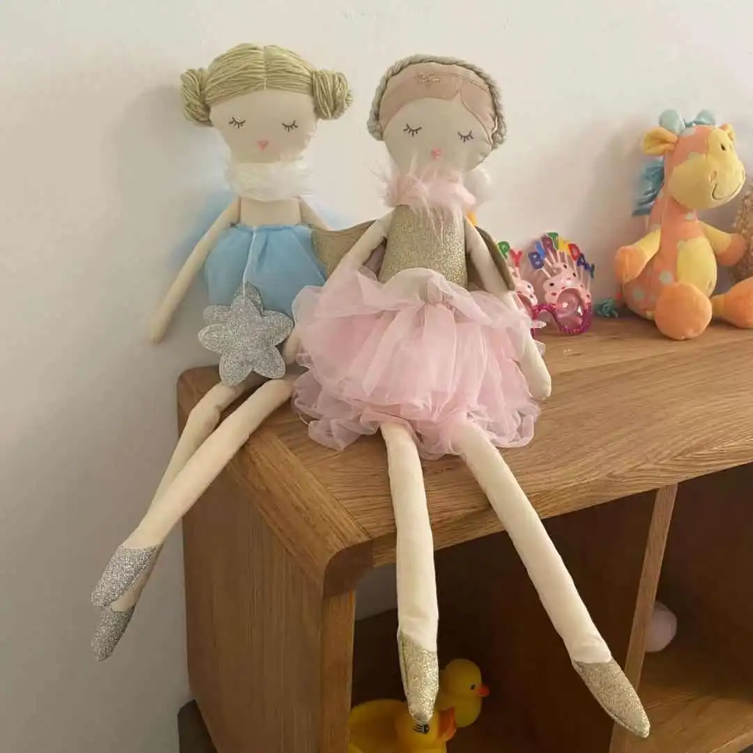 Mu Plush Ballerina Doll Set Ballet Princess Girl Doll Room Decor Soft ...