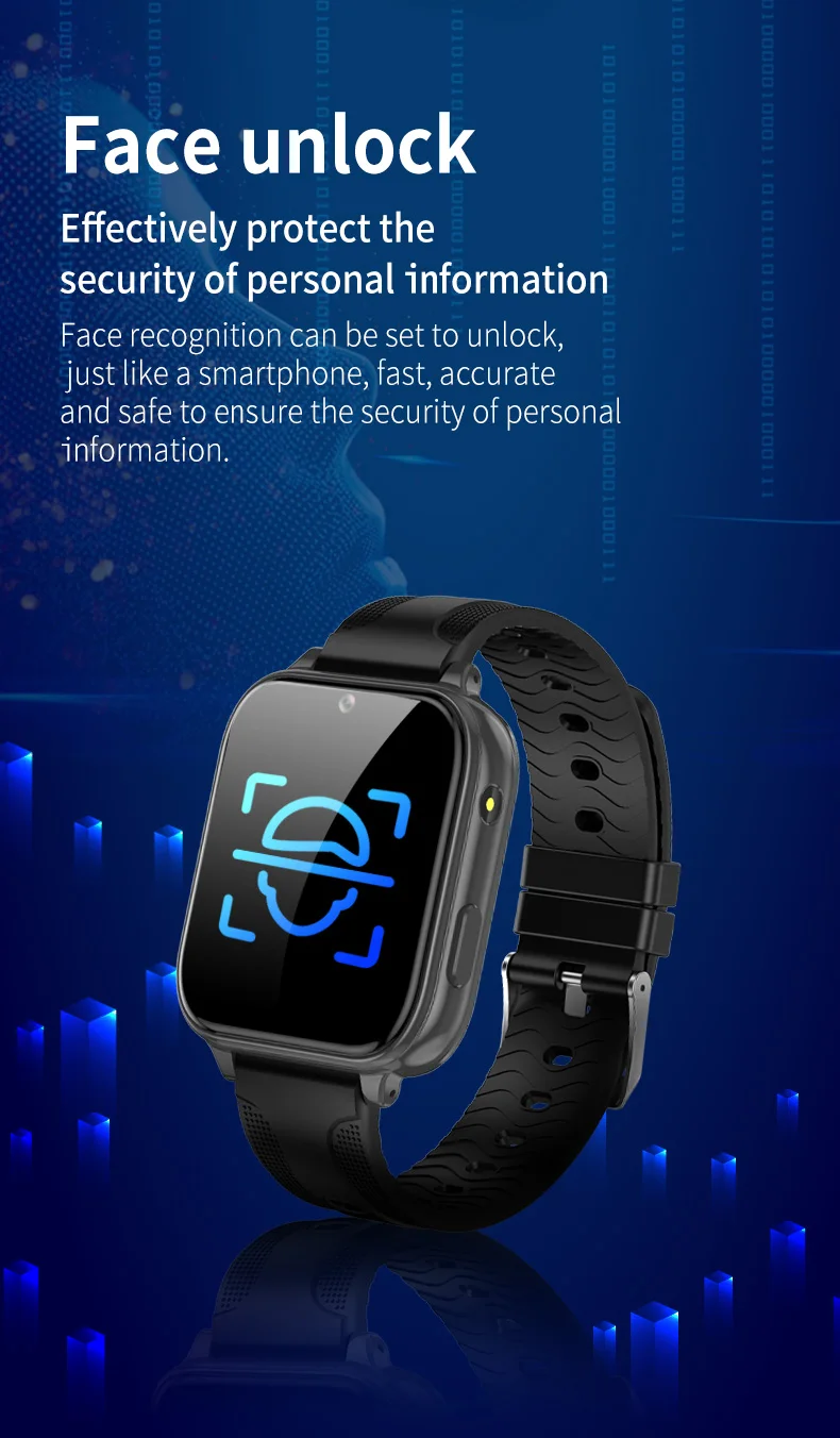 T12 Kids Smart Watch 2023 1.69" 800mah Big Battery Wifi Gps Wifi Lbs For 4g Hd Vide Call ...