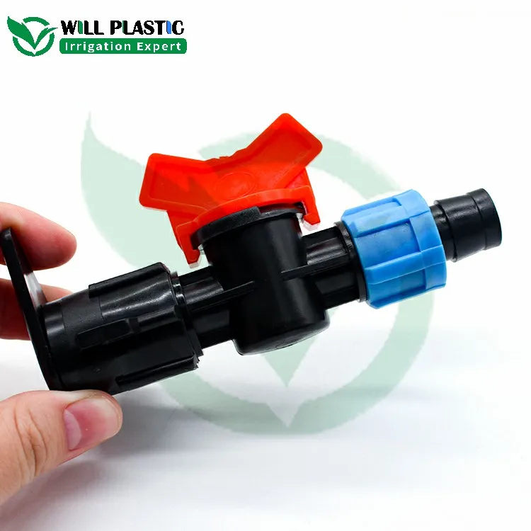 Plastic Drip Valve Tape Valve for Lay Flat Hose Dn 17 Irrigation Mini ...