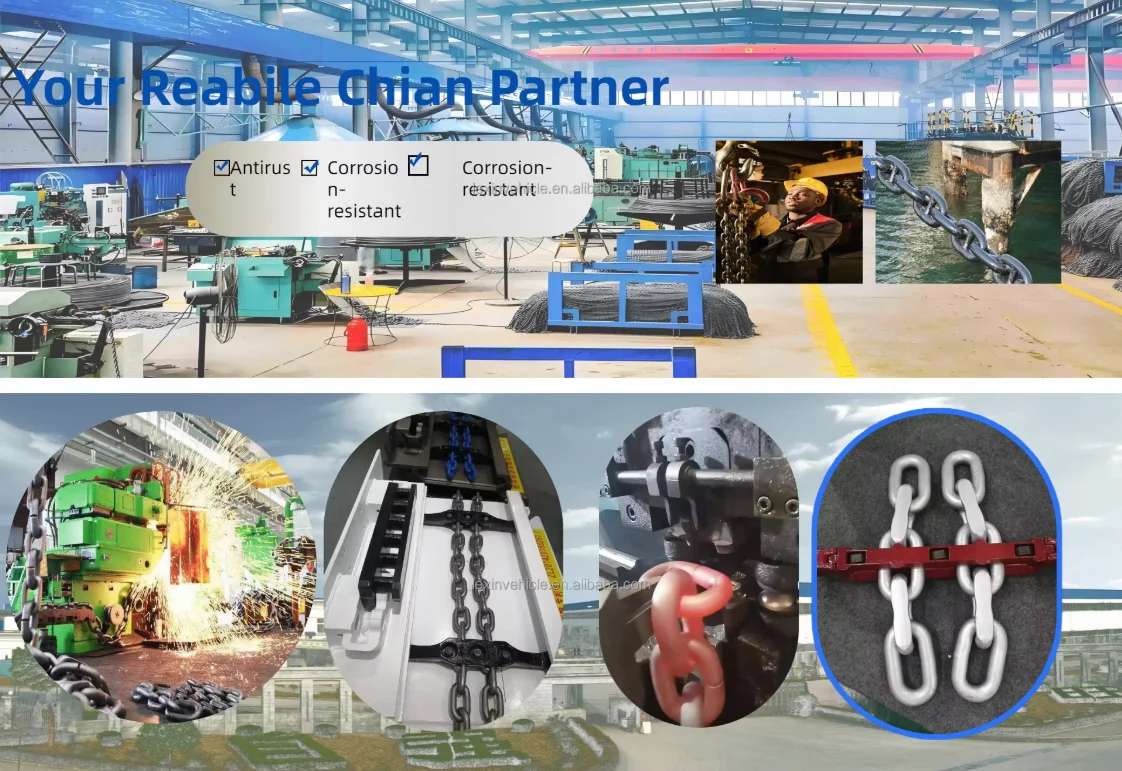 SLR G100 Alloy Steel 8mm Welded Chains Carbon Iron Lifting Chains G80 Transport Lashing Lift ...