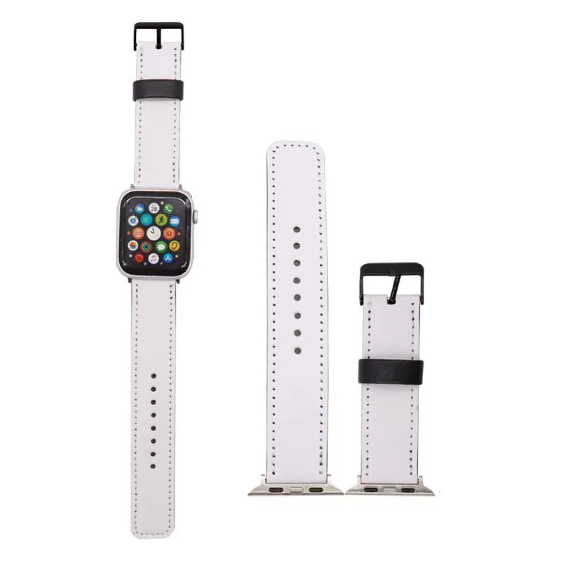 Sublimation Blank Leather Watch Band Strap for 38 Mm I Watch Series ...