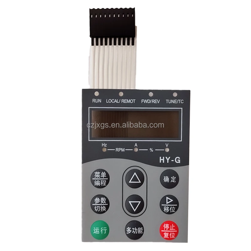 Custom Embossed Inverter Film Switch Button Keypads & Keyboards ...