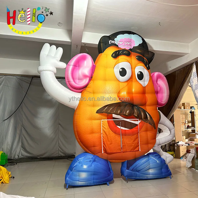 Custom Inflatable Cartoon Tent Inflatable Potato Tent For Amusement ...