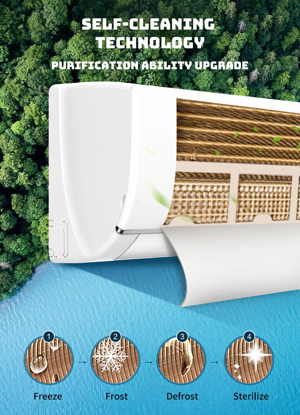 Split Wall Mounted 9000-24000btu Ac 220v/50hz Manufacturer Price ...