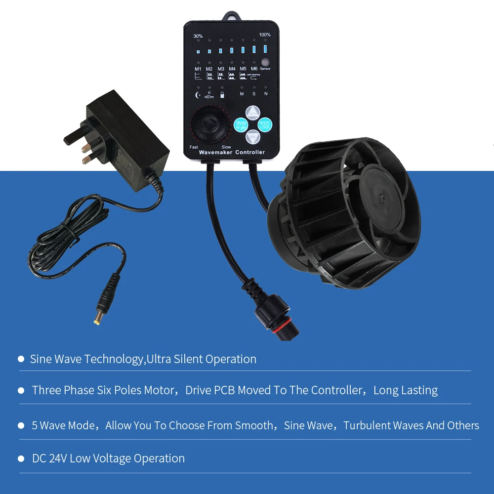 Silent Aquarium Wave Maker Pulse Generator | Eco-Friendly Wave Pumps ...