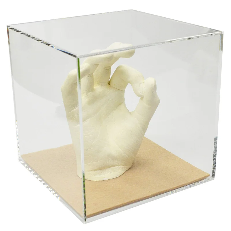 Customized And Transparent Acrylic Box Cube For The 3d Casting Kit ...