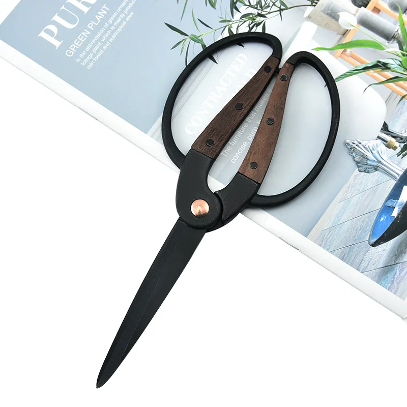 Garden Scissors Wood Handle Stainless Steel Garden Tool - Buy Garden ...