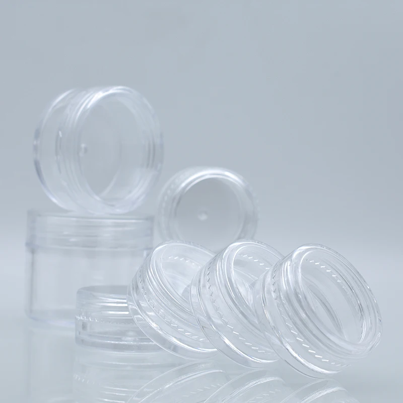 Versatile PS Plastic Containers for Cosmetics & Skincare