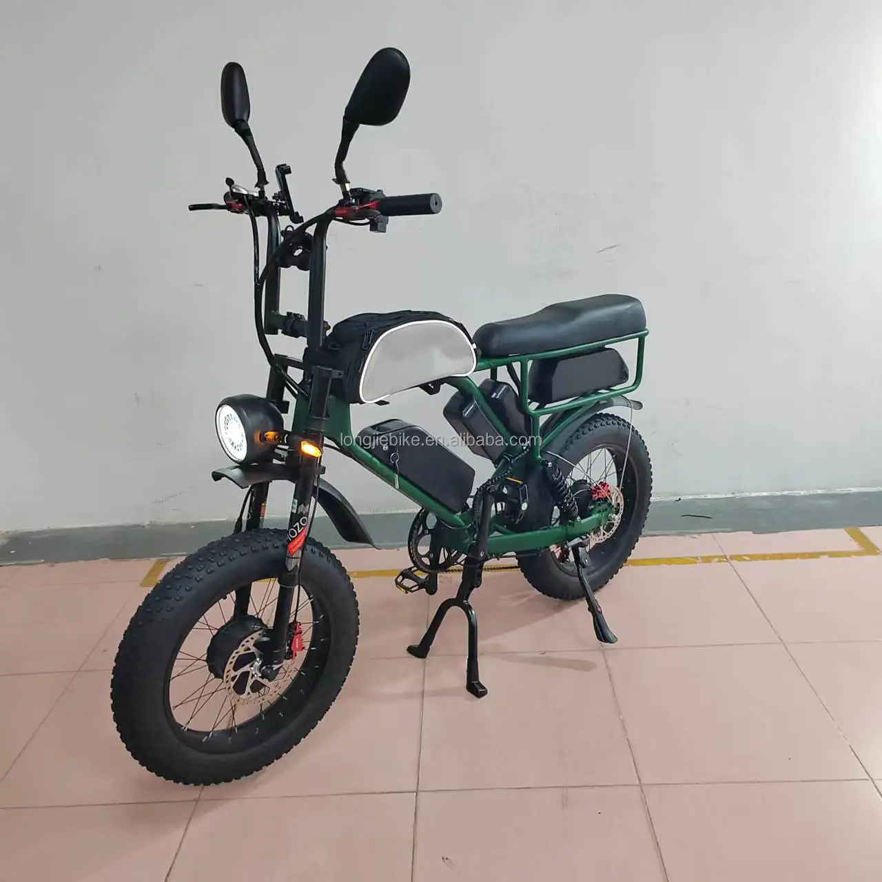 E-bike 2000W Dual Motor Bafang Brand - 60km Range Fatbike