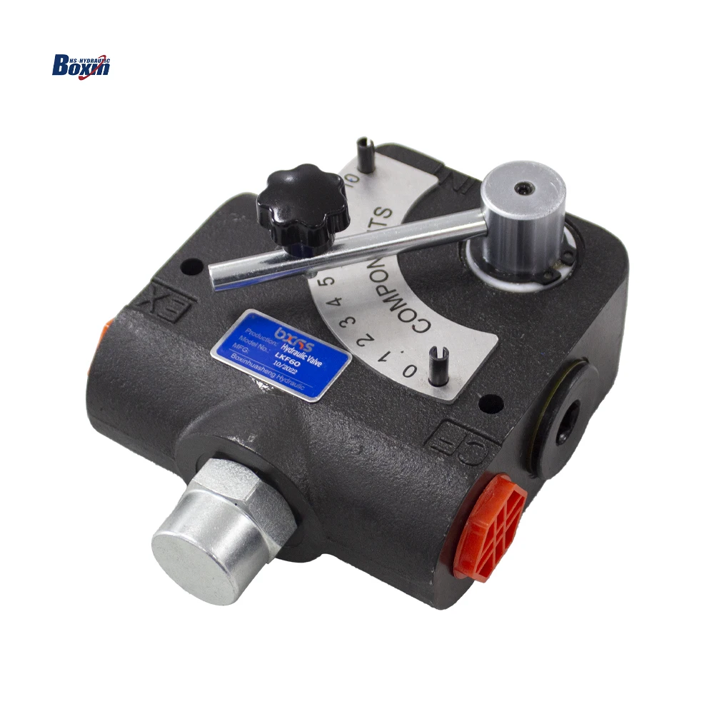 Tractor Front End Loader Log Splitter Hydraulic Control Stop Valve ...