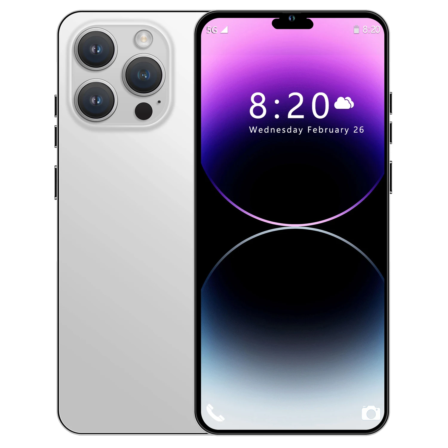 2023 New Arrival Smartphone I15 Pro Max Android Phone 16gb+1tb 10-core 5g Let Cellphones Global ...