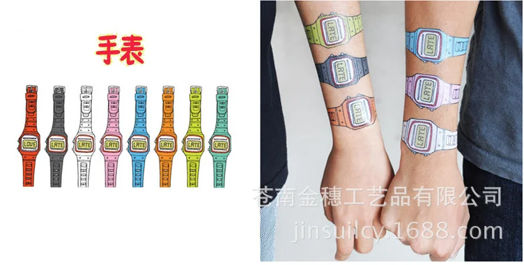 Kawaii Cute Boy Girl Face Sticker Tattoo Paint Stickers For Kids - Buy ...