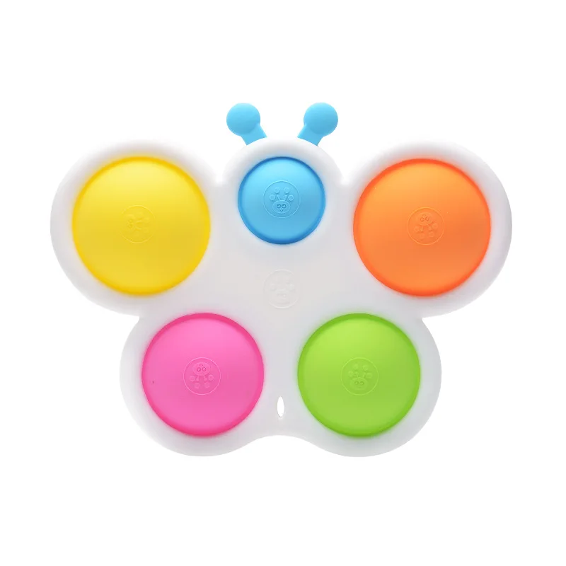 Rotating Baby Fidget Silicone Baby Toy - Fun & Education