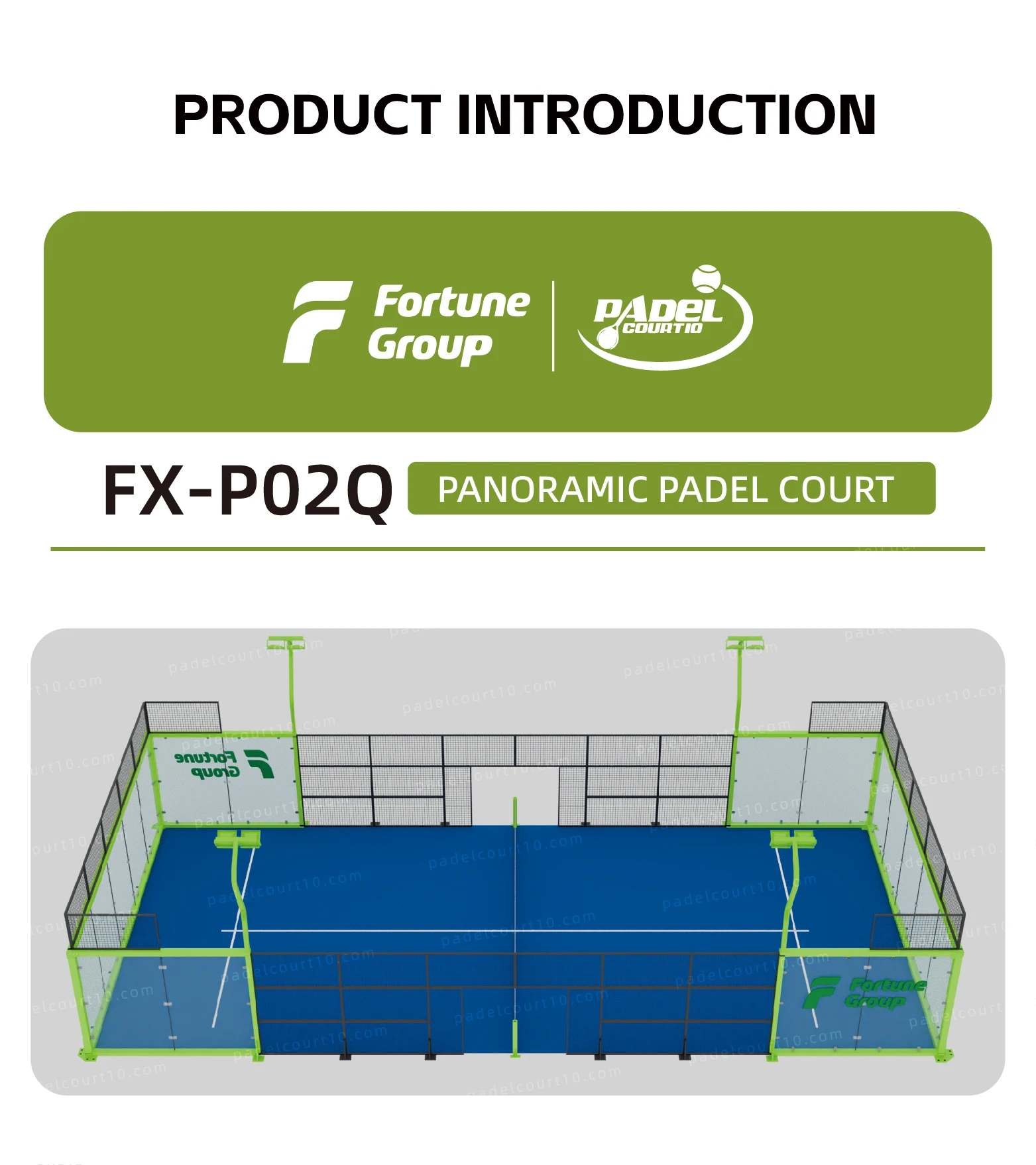 Padel Court Indoor Cancha Padel Court Panoramic Cancha De Paddle With ...