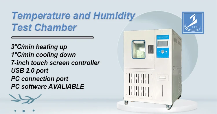 Liyi Constant 80L 225L 408L 800L Climate Chamber with Humidity Control