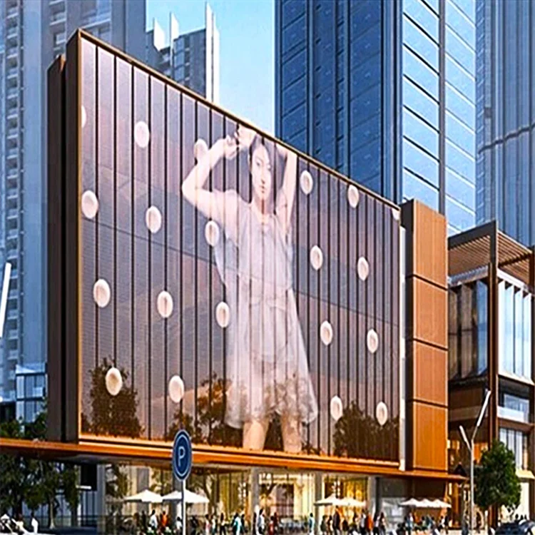 Outdoor Indoor Glass Transparent Led Film Display Transparent Panels ...