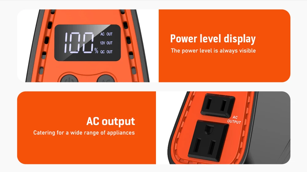 Powkey Hp100 Portable Solar Power Stations With Mppt Lightweight Solar ...
