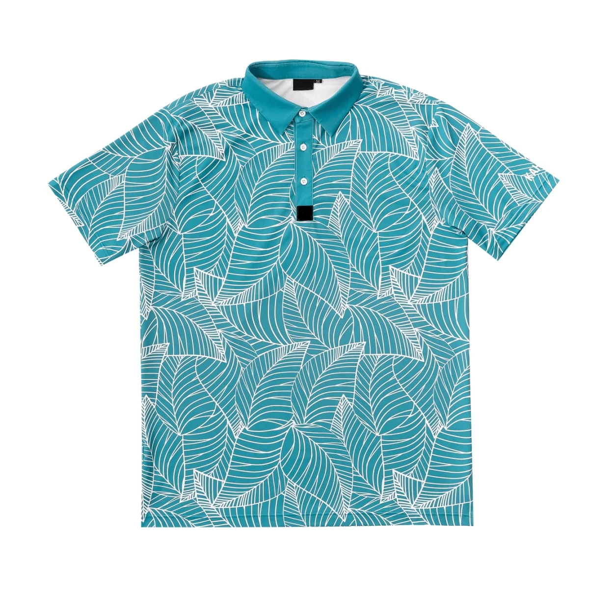 Customized Golf Polo Polyester 90% Spandex 10% Spf30+ Full Print ...