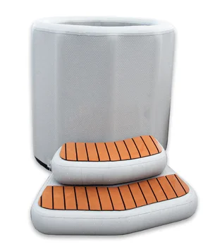Inflatable Dwf Steps For Ice Bath Barrel Cold Plunge(barrel & Chllier ...
