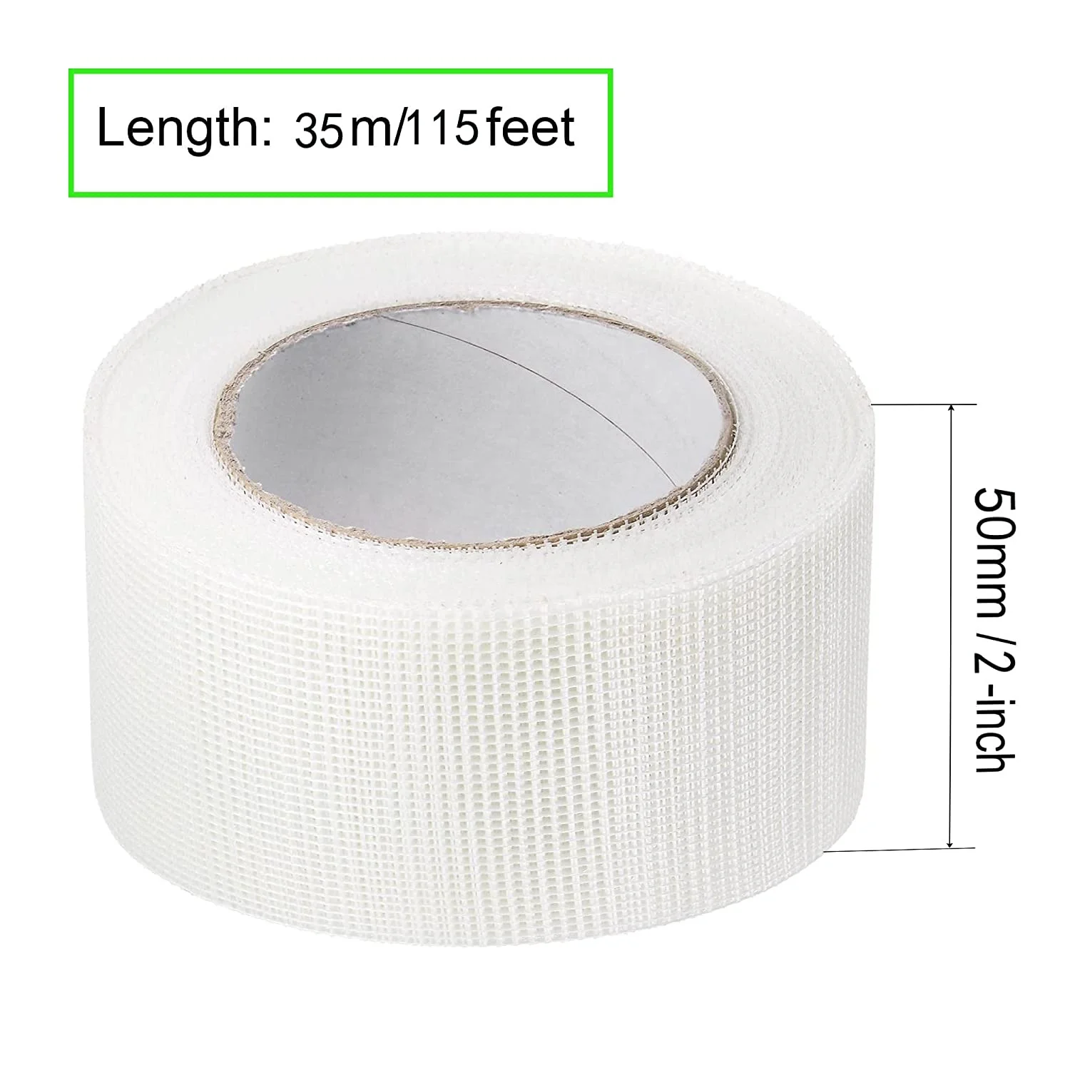 50mm X 90m Self Adhesive Fiberglass Mesh Tape Adhesive Fiberglass Mesh ...