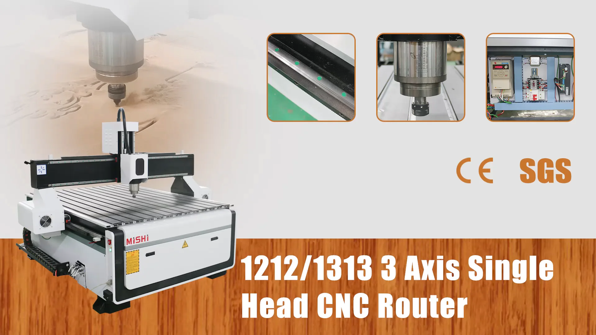 Mishi 1200*1200mm Cnc Router Machine Small Wood Cutter 1212 Aluminum Cnc Router 3 Axis Cnc ...