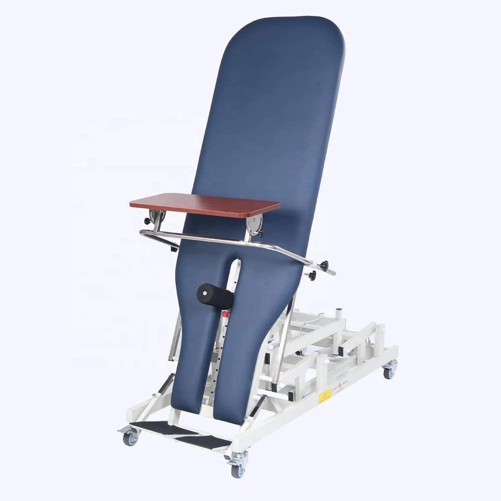 Physiotherapy Tilt Table Adjustable Physical Therapy Bed Treatment ...