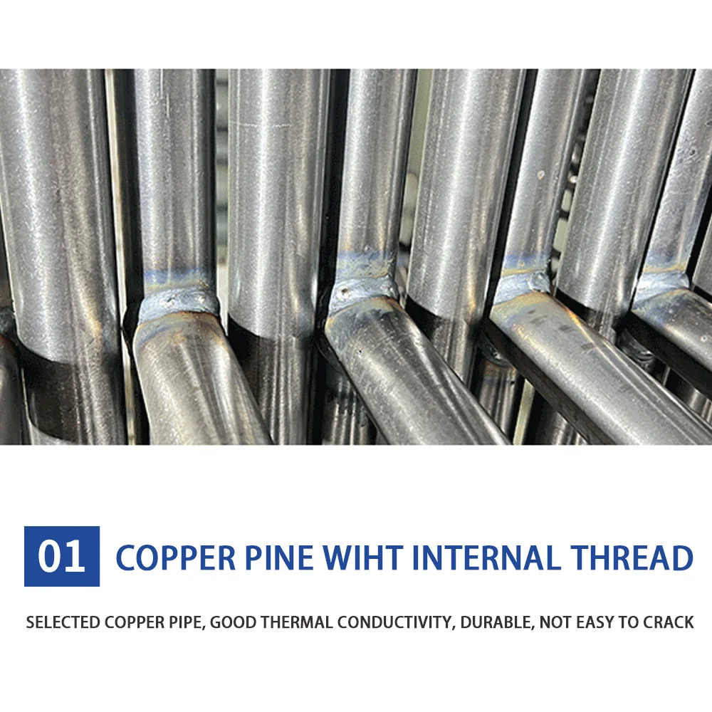 Competitive Price L-Shaped & M-Shaped Cooling Coil Aluminum Fin Copper ...