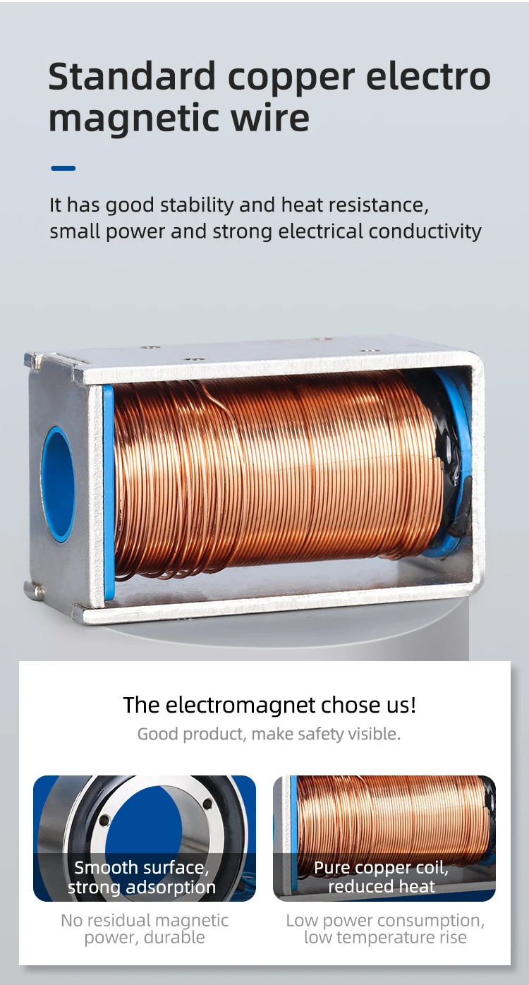 12V 24VDC Degaussing Electro Magnet Lifting Permanent Electromagnet ...