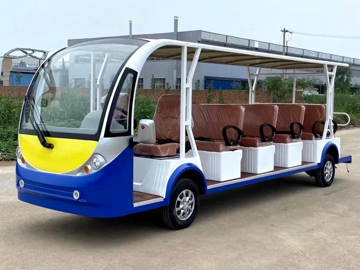 11-14 Seat Electric Sightseeing Mini Private Car Off-Highway Vehicle ...