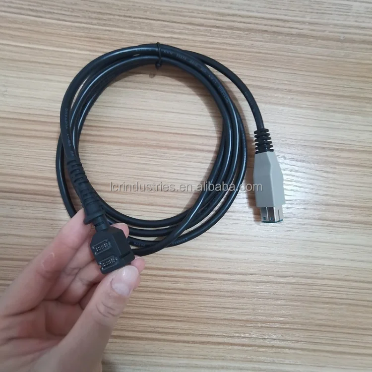 Dual 14pin to USB Data Cable for Verifone Vx810 Vx820