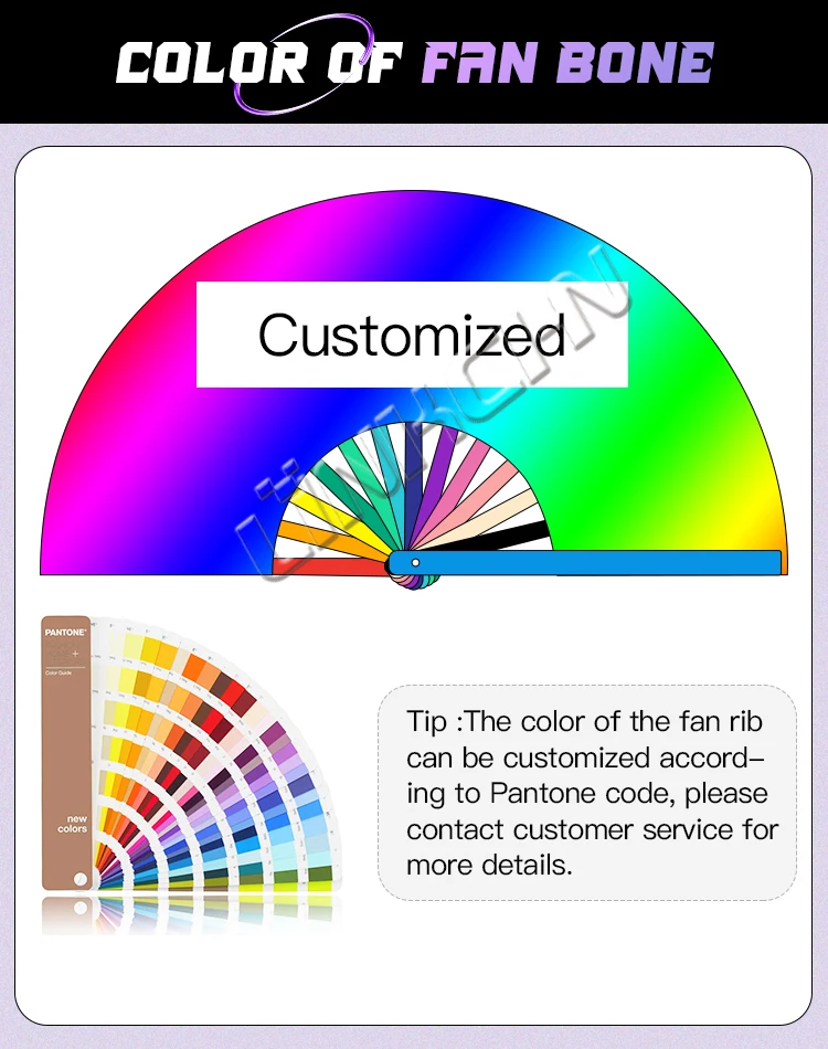 Custom Large Sublimation Fan - Perfect Promotional Gift