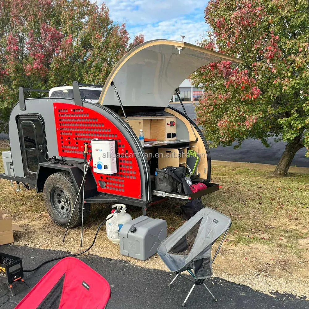 Mini Caravan Trailers Teardrop Camper Trailer - Cheap & Durable