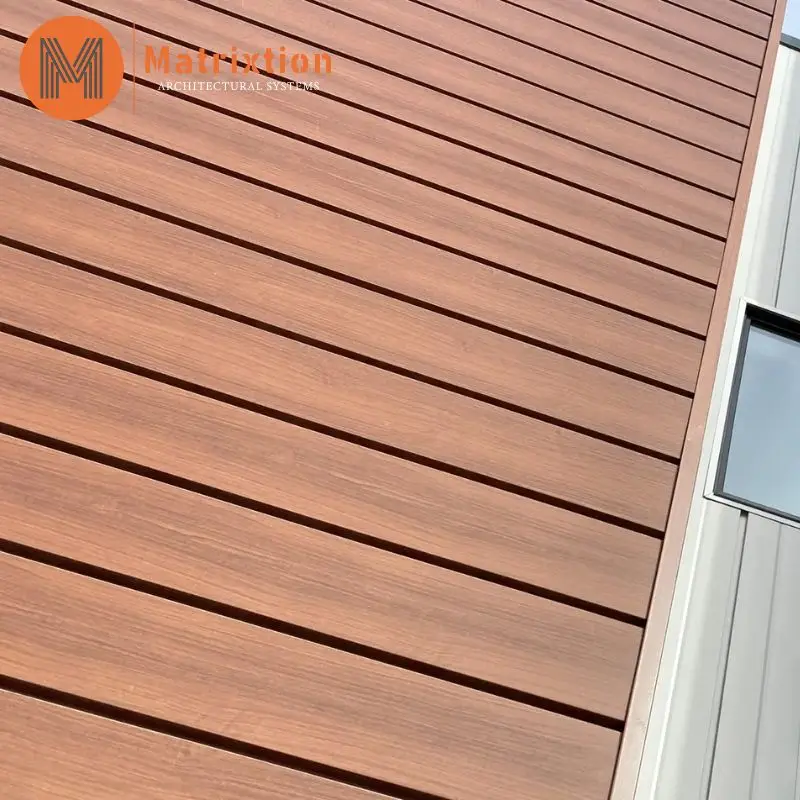 Timber Look External Cladding - Durable Aluminum Panels